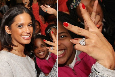 Celebrity Fashion: HHGS Rumor: Did Shaq Put A Ring On Rocsi Diaz' Finger?
