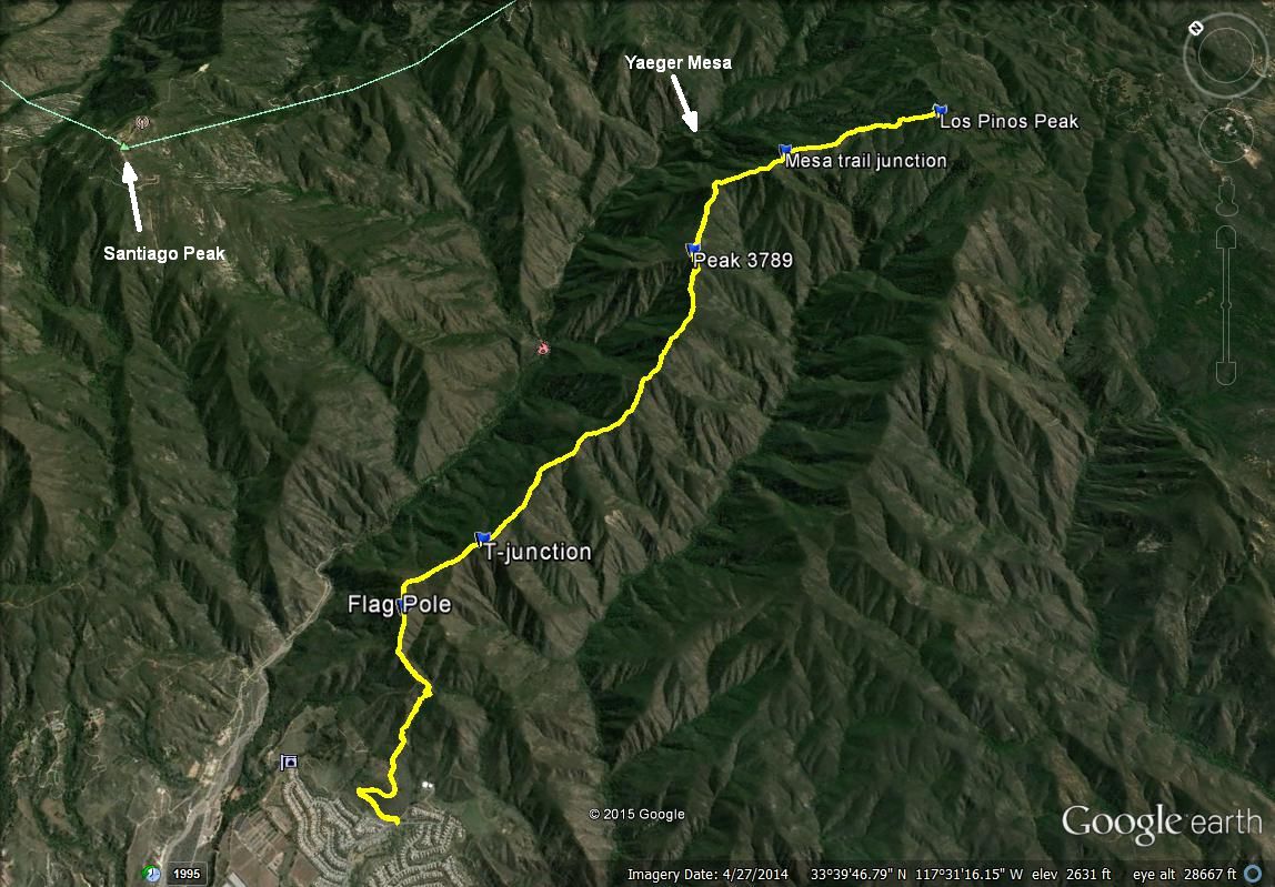 Iron Hiker: Los Pinos via Bell Ridge