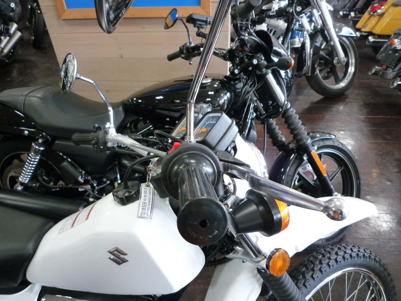 blueskyfuji: スズキ TF125はたぶん最強の廃道探検隊！ 7時間試乗