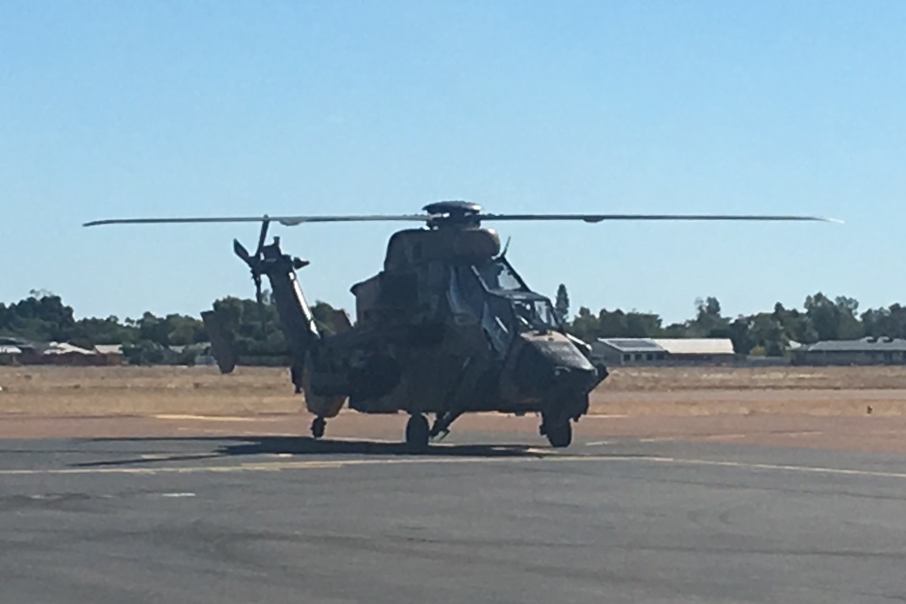 Central Queensland Plane Spotting: Australian Army Tiger ARH Helicopter ...