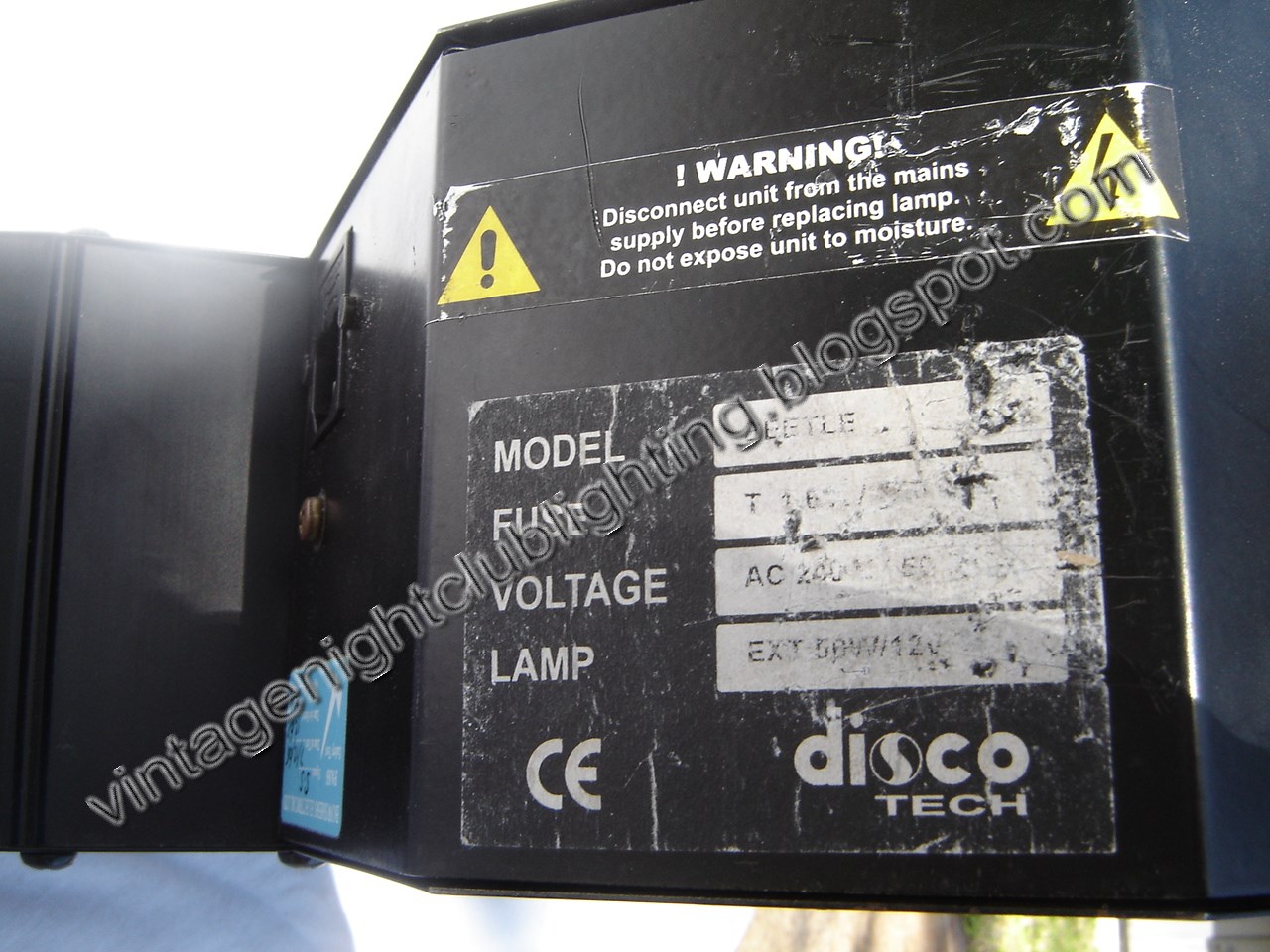 Vintage Night Club Lighting: DiscoTech Beetle