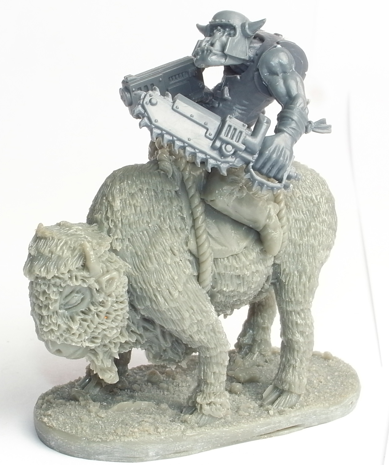Wargame News and Terrain: Miniaturemen: Saddle Up - Heroic Orc - Ork ...