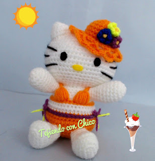 2000 Free Amigurumi Patterns: Bikini Hello Kitty