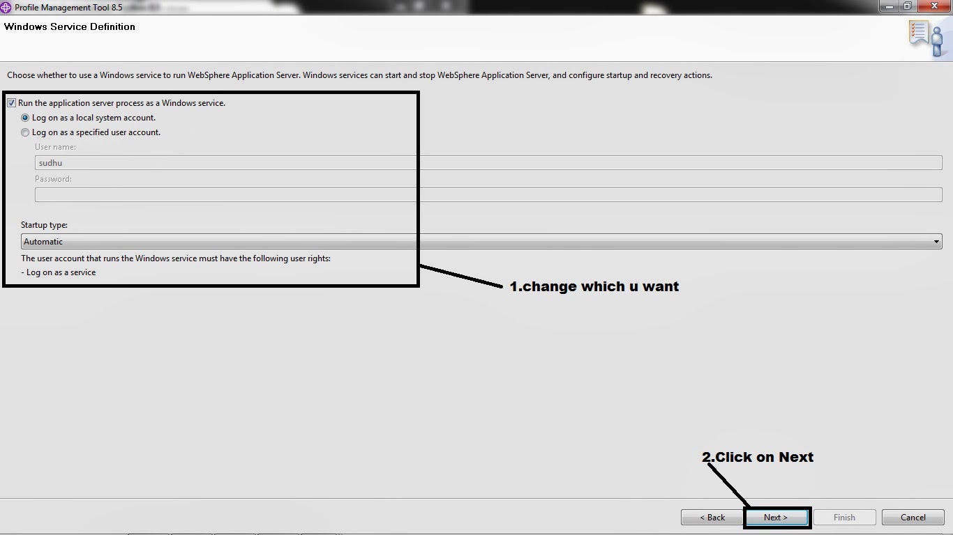 IBM WebSphere Application Server: creating Application server profile ...