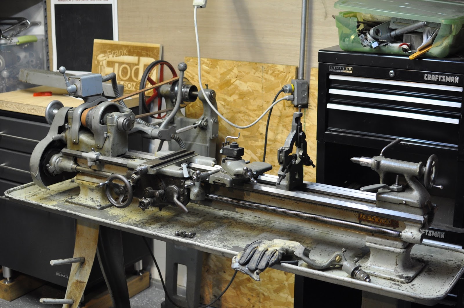 handverker: south bend long bed lathe