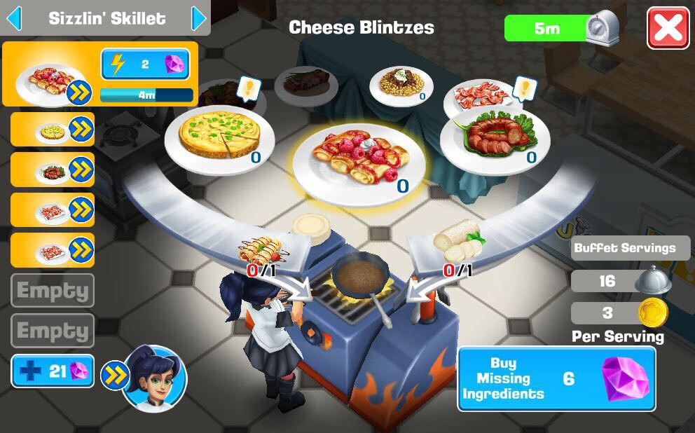 Ultimate Chef Workstation UI