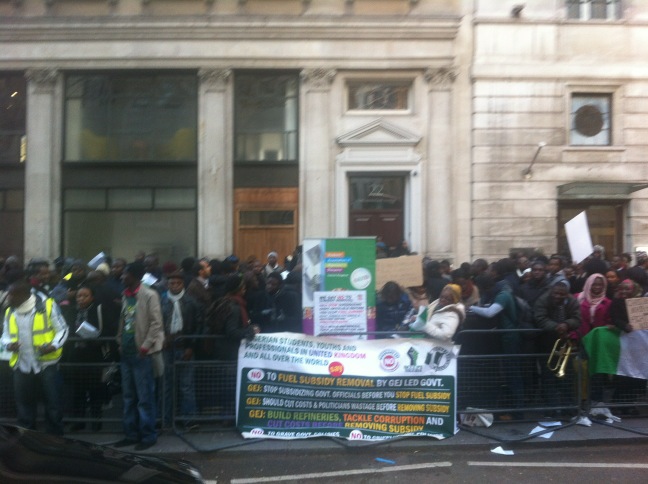 UnpredictableEngee's Blog: Pics: Nigeria Protesters occupy Nigerian ...