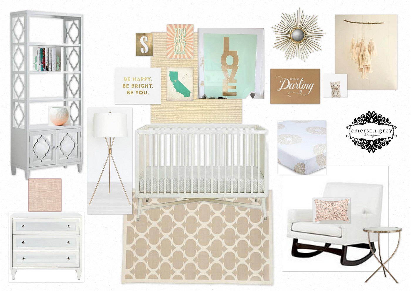 Hello Darling design board