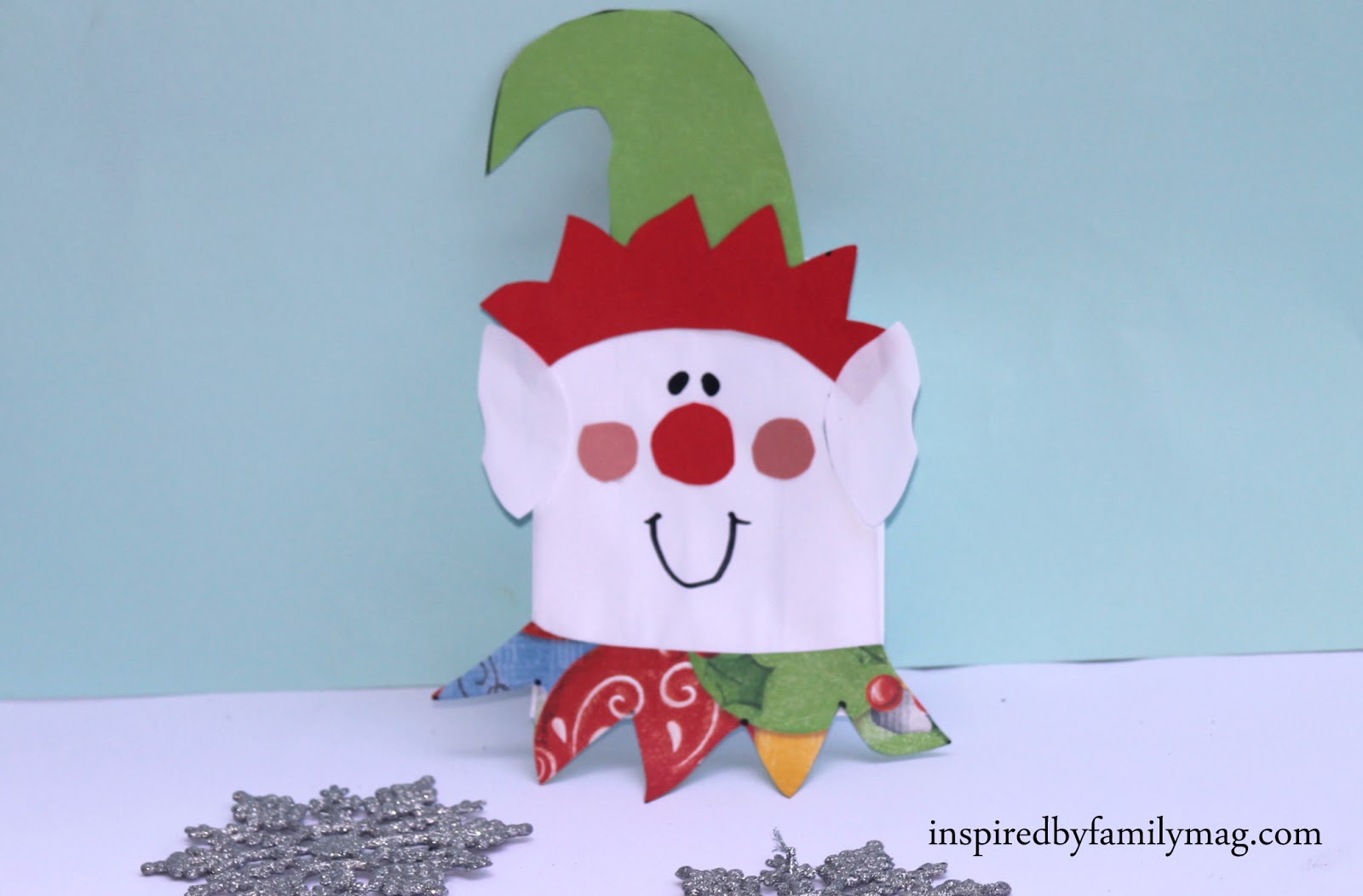 Christmas Paper Bag Crafts - Inspired by Family