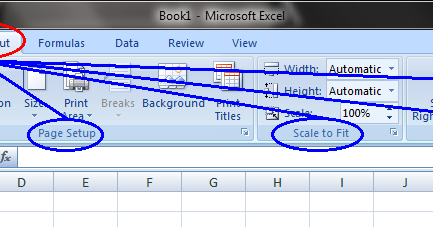 Various of Excel: Fungsi Menu PAGE LAYOUT Microsoft Excel