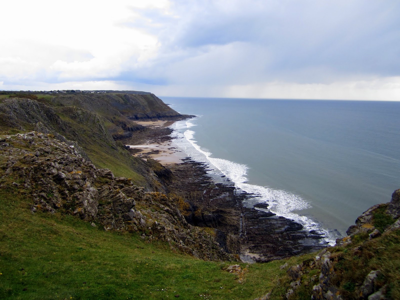 Las rutas de Nu: Gales: Three Cliffs Bay - Peninsula de Gower