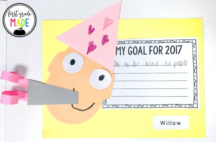 New Years Craftivity - jillian laura designs