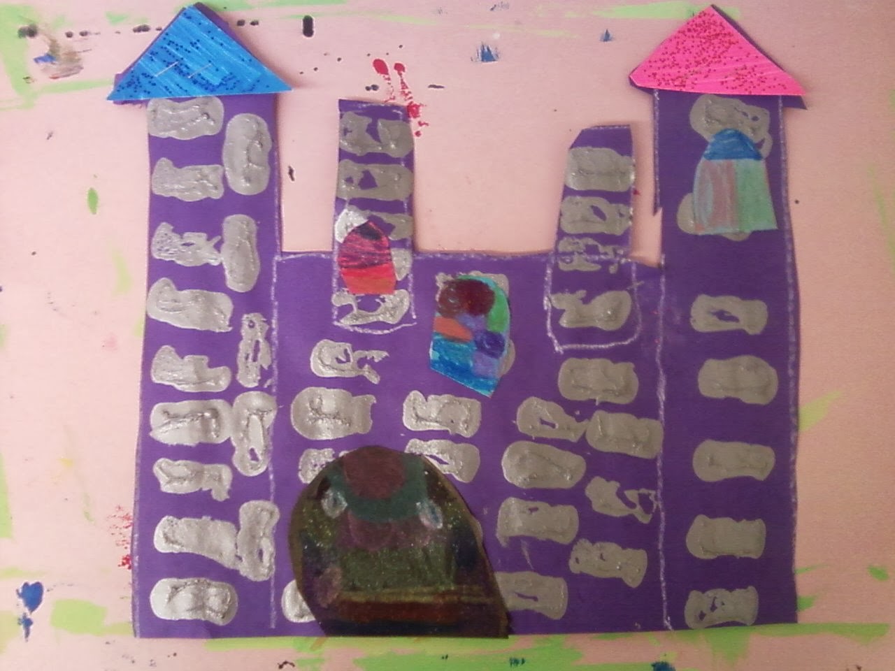 PPPS Elementary Art Rooms: Beautiful Castles Kindergarten Project