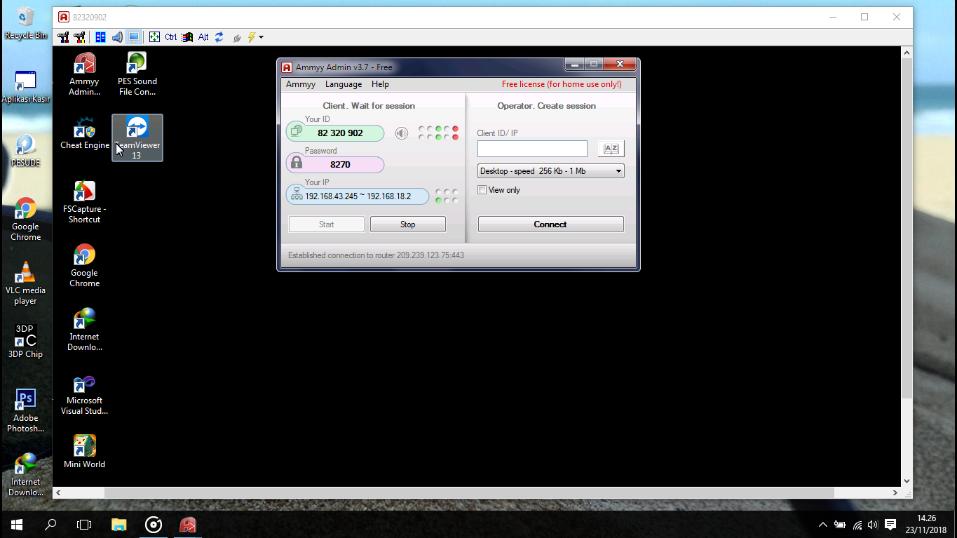 Cara Menggunakan Aplikasi Ammyy Admin Secara Online | View Komputer Project
