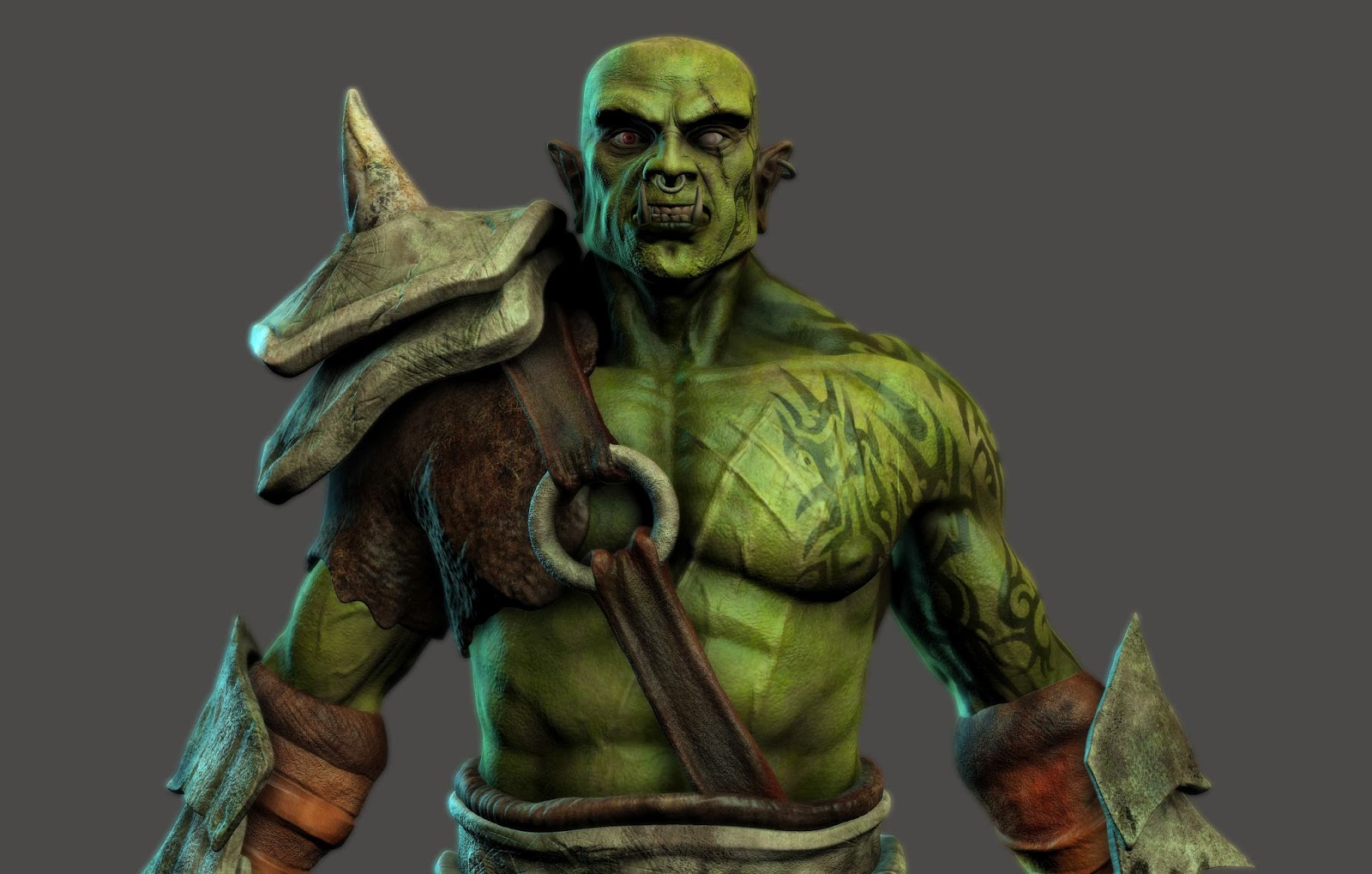 3D Unlimited: Orc 3D - Personagem High End apresentado no #AUBrasil 2013