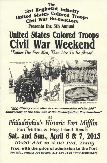 CHE Nautical and Enviro Edutainment: **NY Regiment USCT ( Civil War's ...