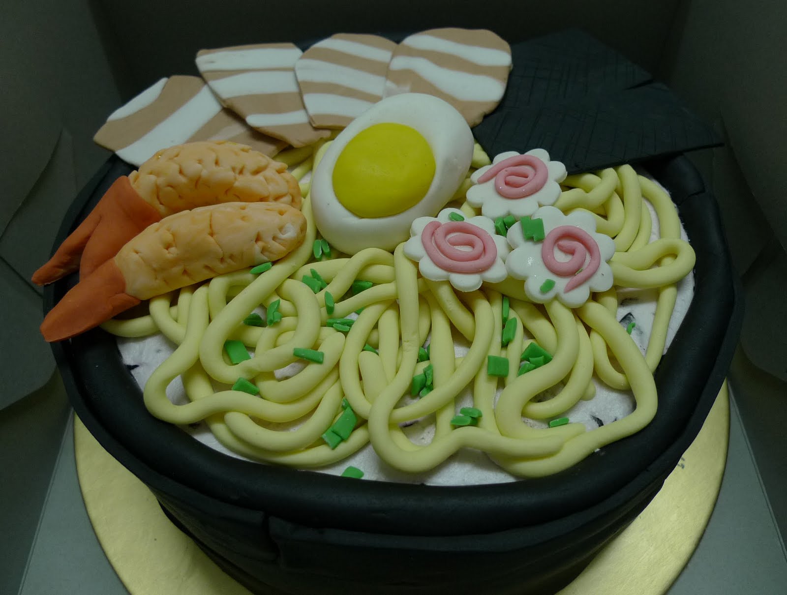 Ramen cake