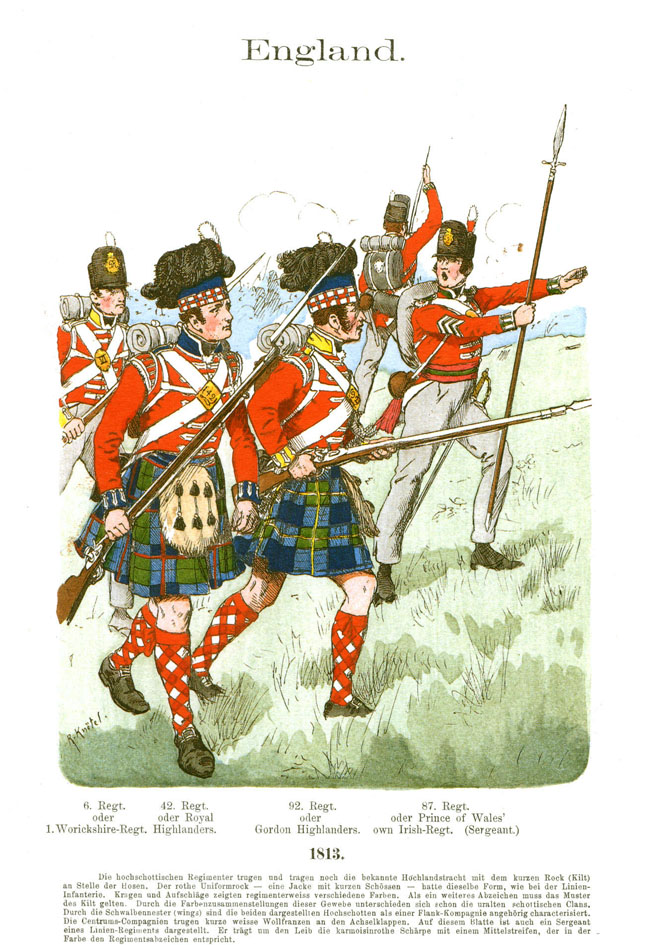 wargaming in 28 mm and sometimes smaller: The 92nd, Gordon Highlanders