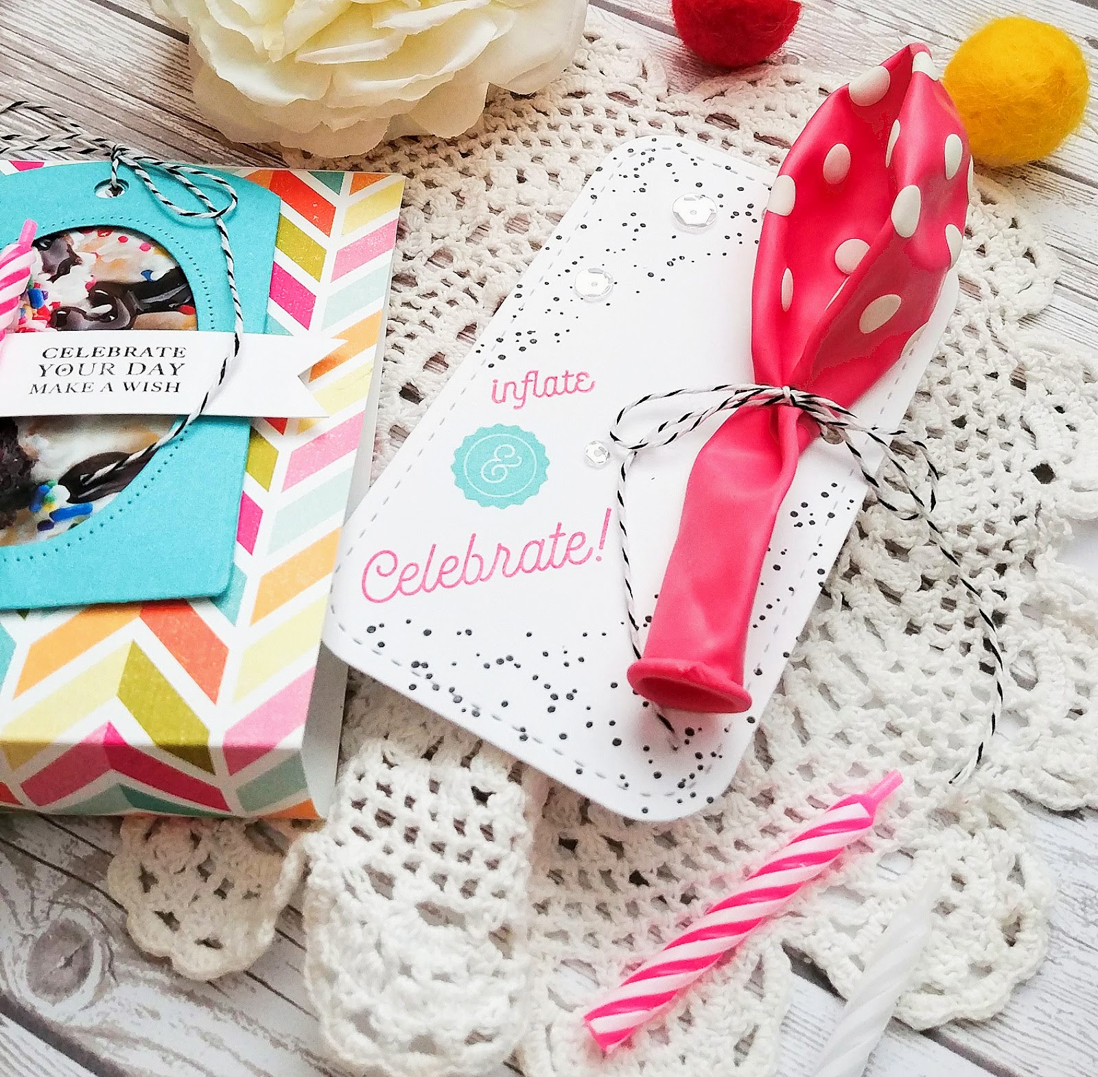 {Flutter} by Atomicbutterfly: Saturday Showcase {Inflate & Celebrate}