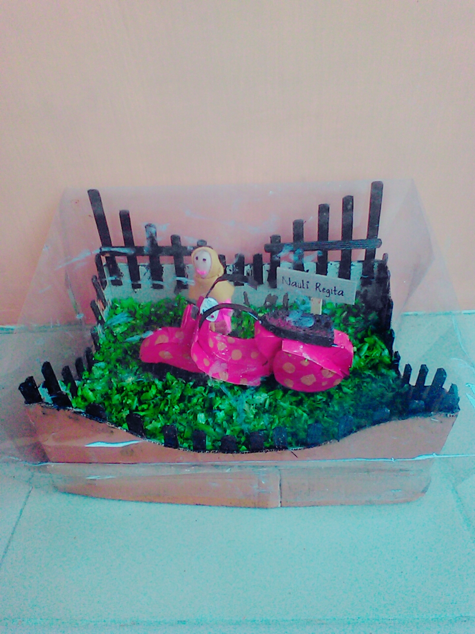 contoh prakarya barang bekas