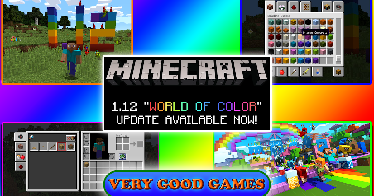 Very Good Games: Bright colors of Minecraft – exciting features of ...