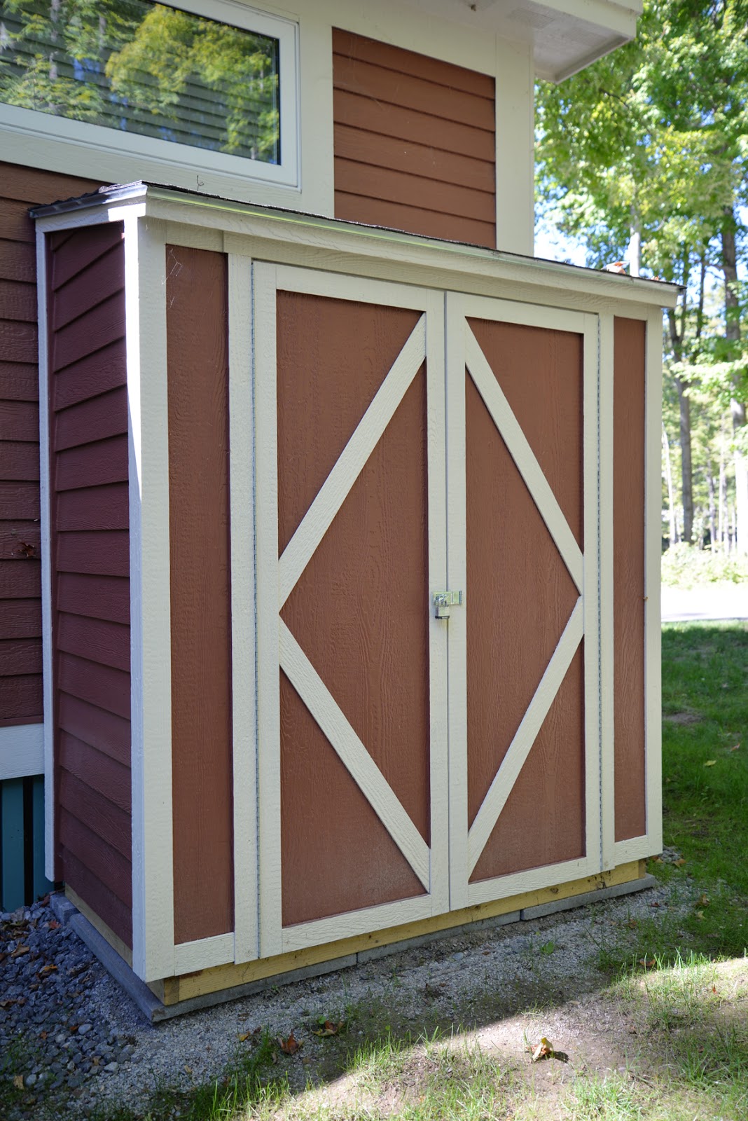 Building A Storage Shed - Part I: Shed Assembly - Rambling Renovators