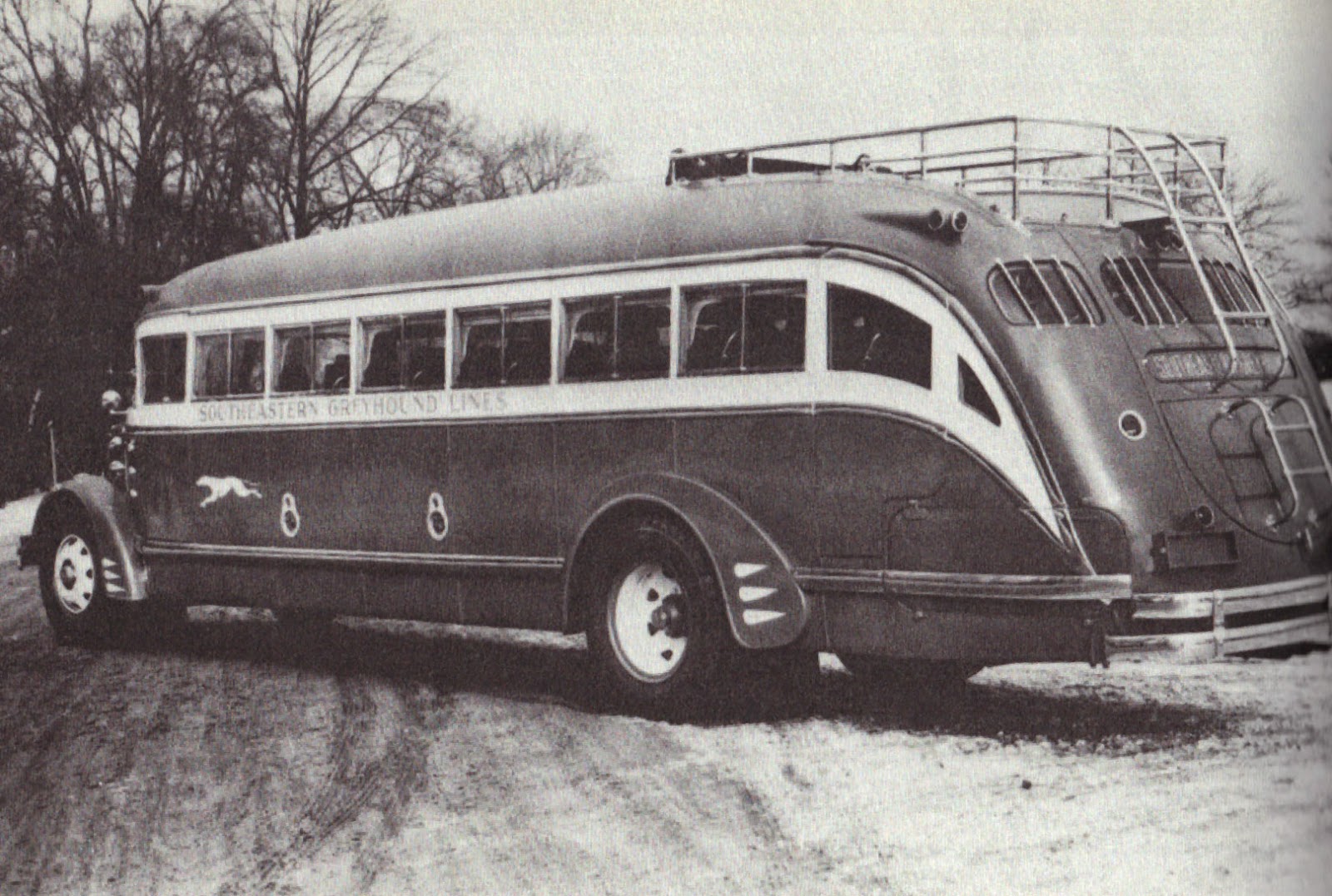 Progress is fine, but it's gone on for too long.: Greyhound Bus,1937