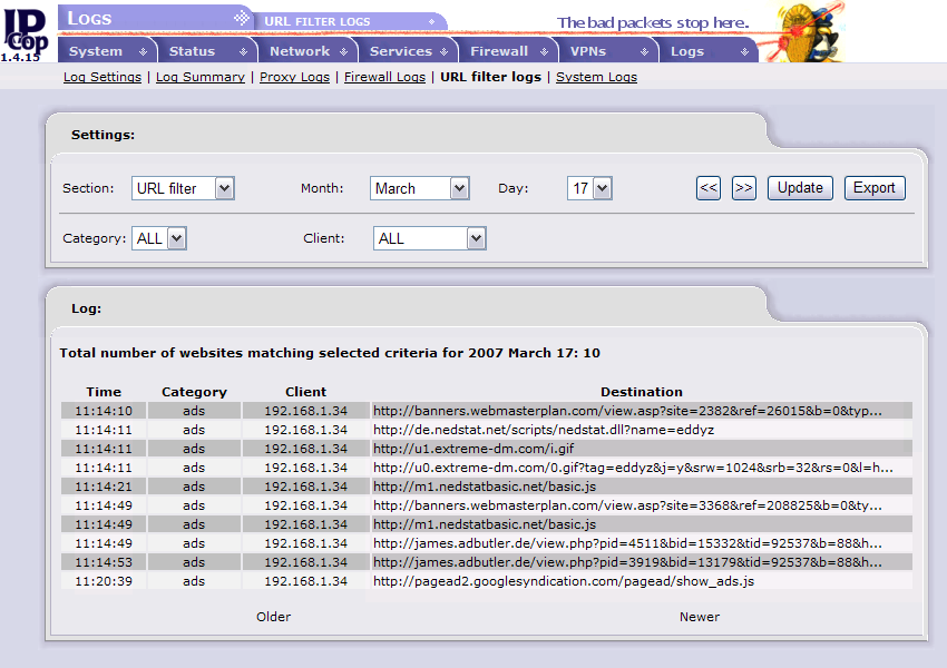 lightblogger: Pengertian IPCop