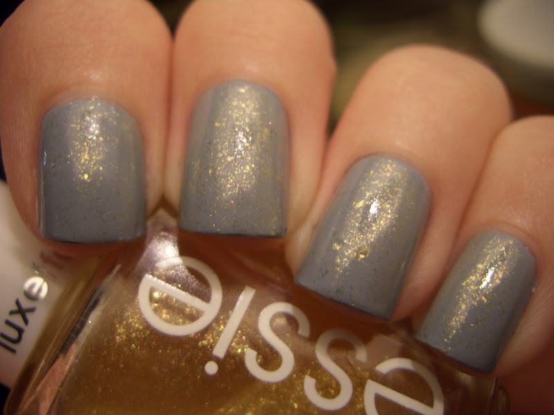 Zoya Kristen + Essie As Gold As It Gets | Laura's Lacquers