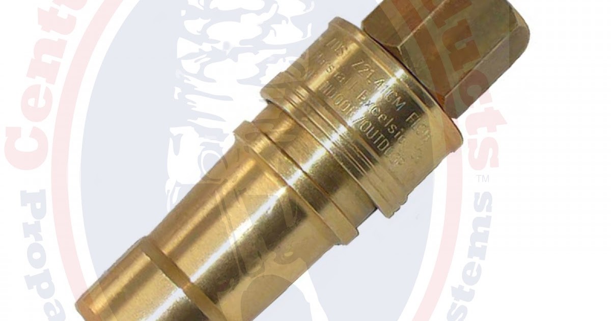 Top Source for Propane and Natural Gas Systems: Quick Disconnect At ...