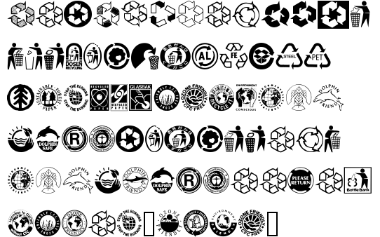 FREE RECYCLE IT FONT DOWNLOAD