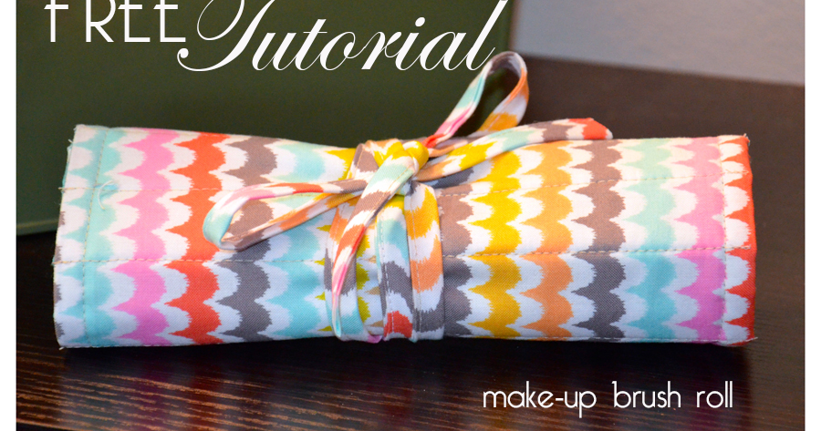 Free Make Up Brush Roll Up Tutorial Fashion Lifestyle And Diy