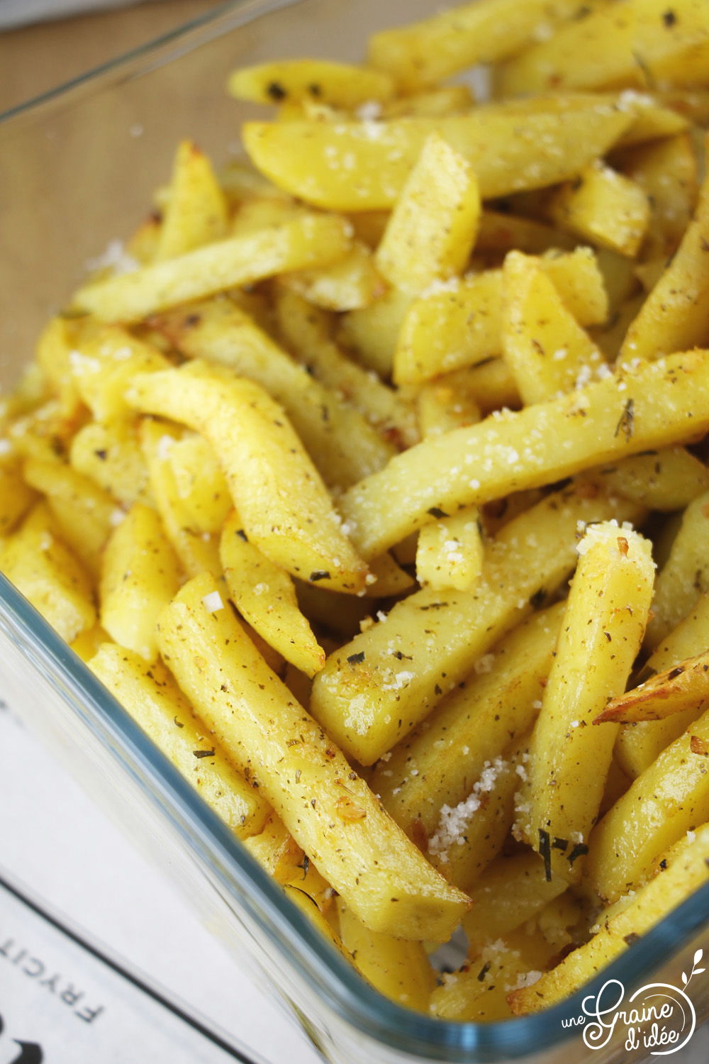 Frites Maison aux Épices | Une Graine d'Idée