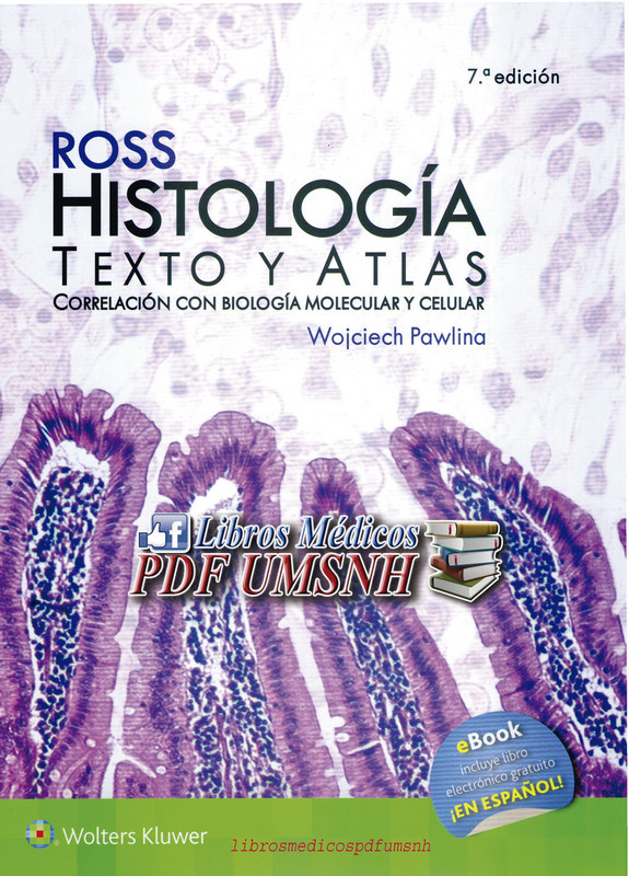 Libros Médicos PDF UMSNH: Ross - Histología - Texto y Atlas - 7a Edición