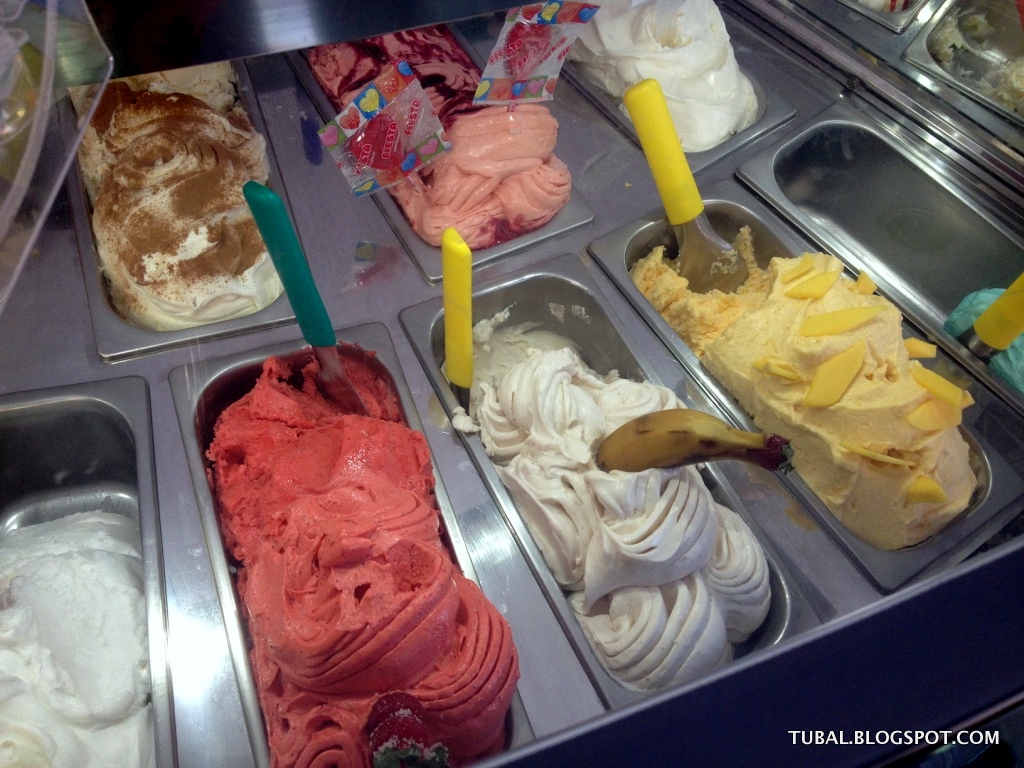 TUBAL: CONCHAS DE TURRÓN DE LA HELADERÍA ARTESANA MARSALAO