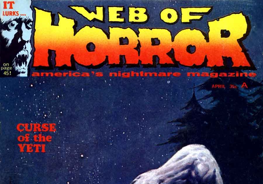 Web of Horror #3 - 1st Frank Brunner art, Bernie Wrightson art & cover ...