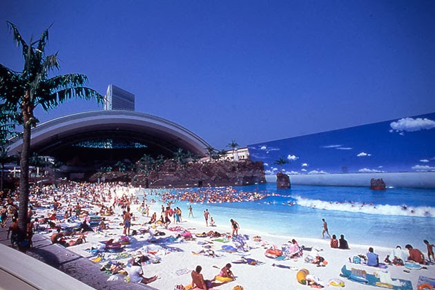 The World's largest indoor beach: Seagaia Ocean Dome