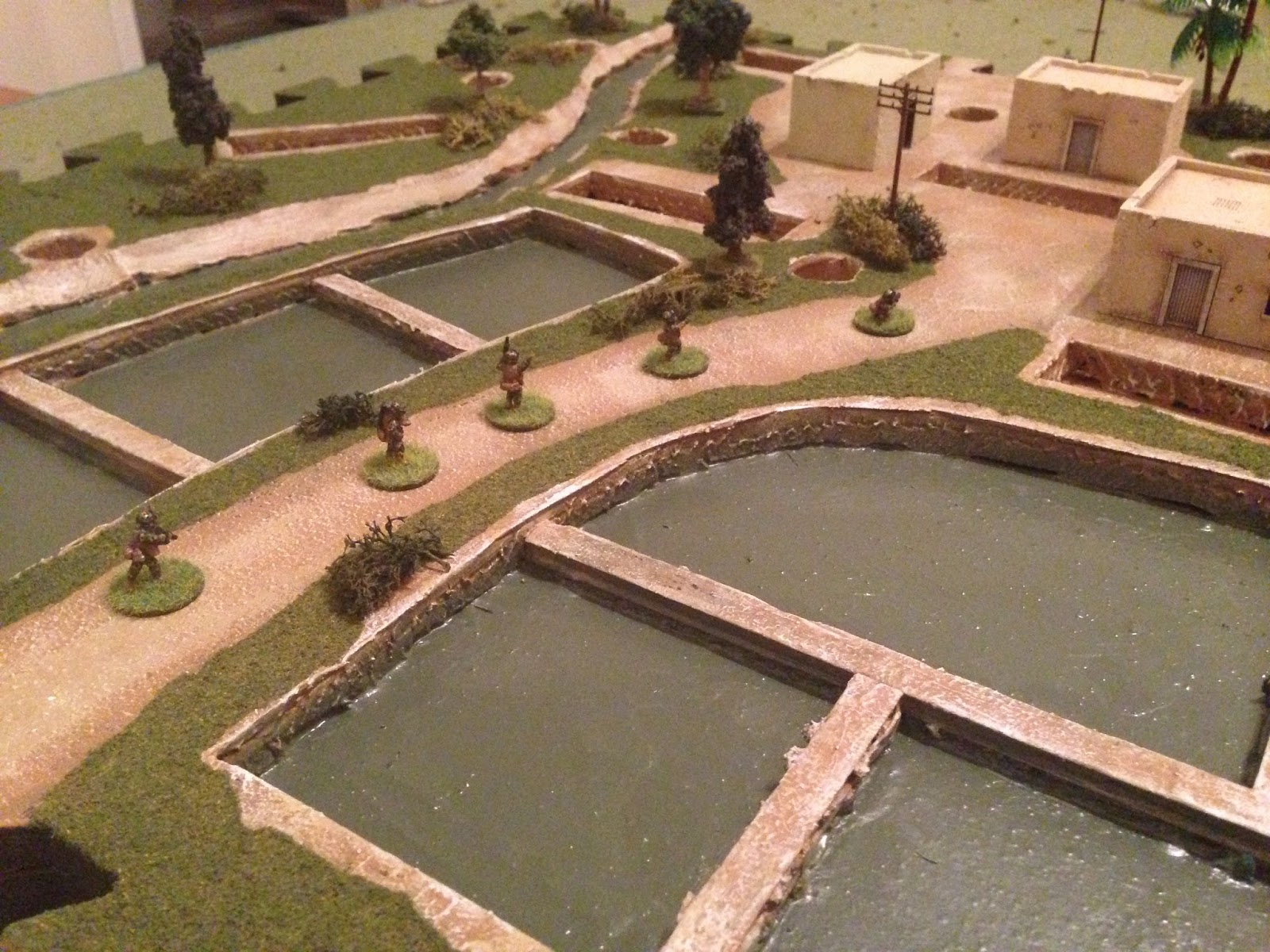 BlackHawkHet: First Terrain Tile for 15mm Vietnam Project