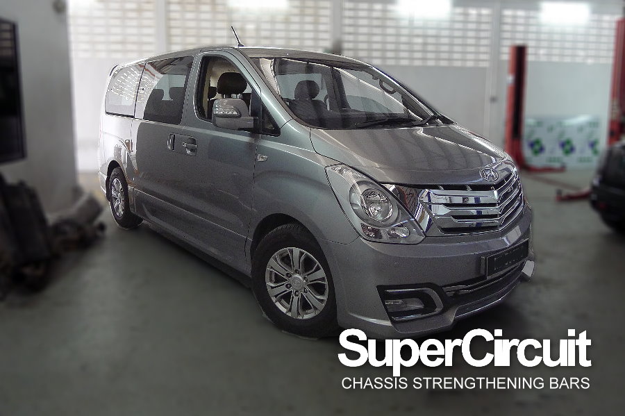 SUPERCIRCUIT CHASSIS STRENGTHENING BARS: Hyundai Starex (TQ) Front ...
