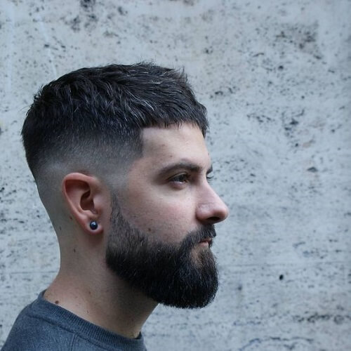 12 Modern Caesar Haircut Ideas for All Hair Types