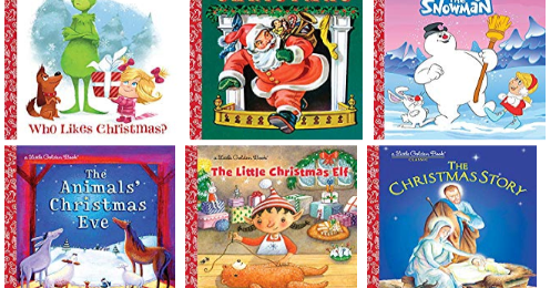 Little Golden CHRISTMAS Book Collection - Home For The Holidaze
