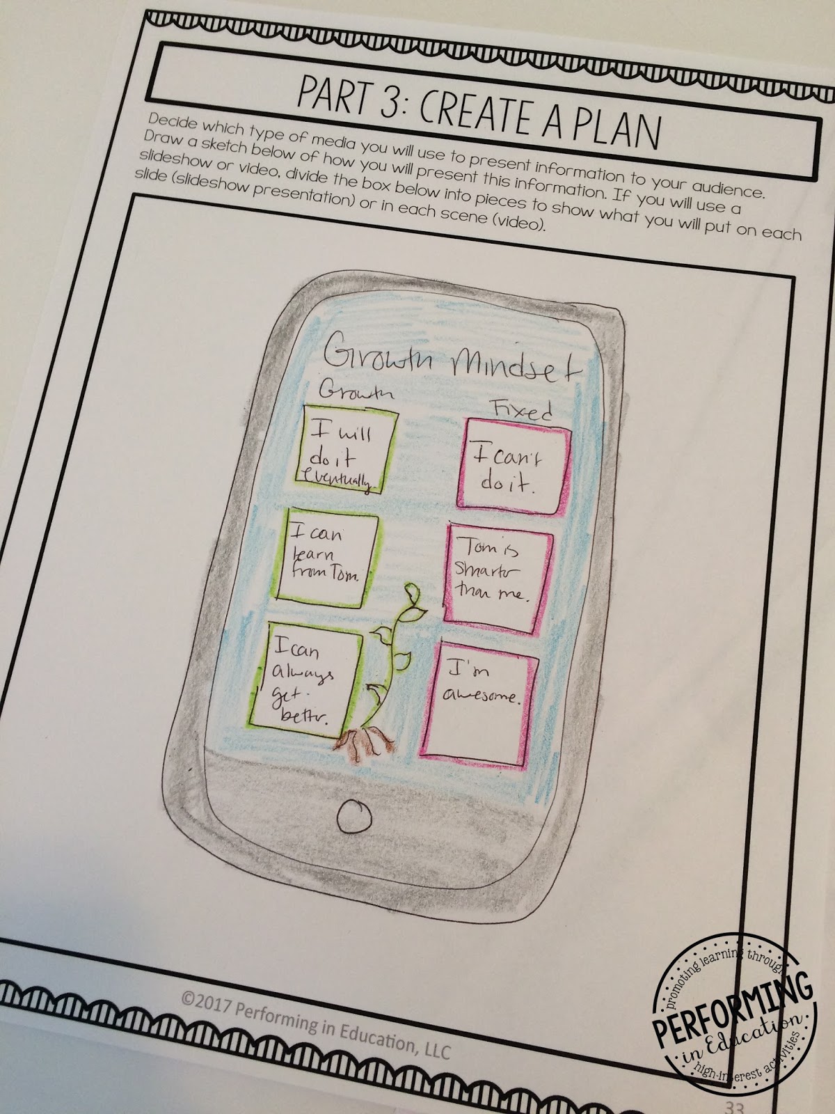 Growth Mindset & Project-Based Learning | Upper Elementary Snapshots