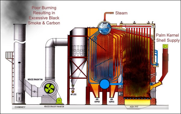Boiler In Palm Oil Plant--zbg B70
