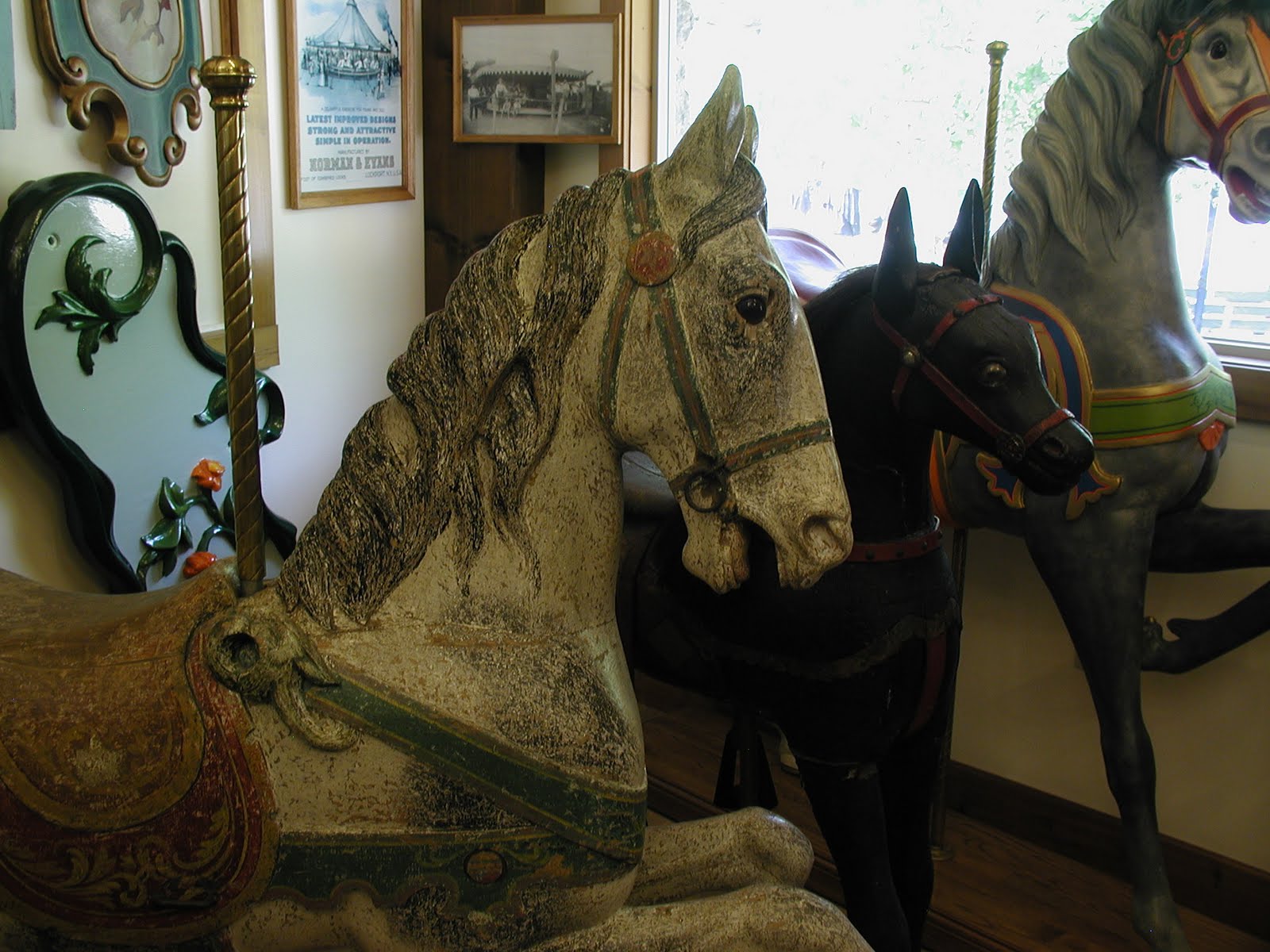 Handycrafted: Carved Carousel Horses at Knoebel's