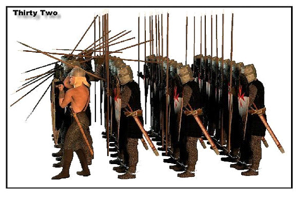 Templar Militaris: Open Battle in Close Order Formation