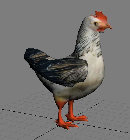 RigsArena - Free Rigs for 3ds Max: Chicken Rig