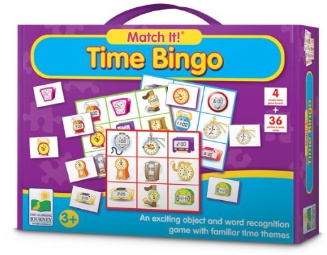 The Playful Otter: Match-It! Time Bingo