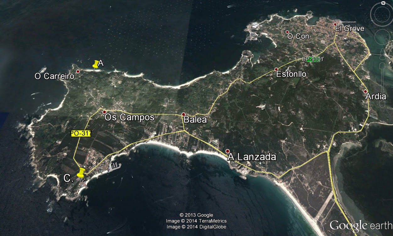 ArqueoLugares: Villa de ADRO VELLO prox. O Grove. Pontevedra. Galicia (E)