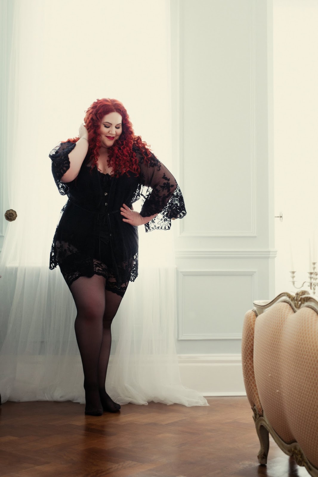 Curves & Curls: Rebel and Romance: My First Ever Boudoir Shoot