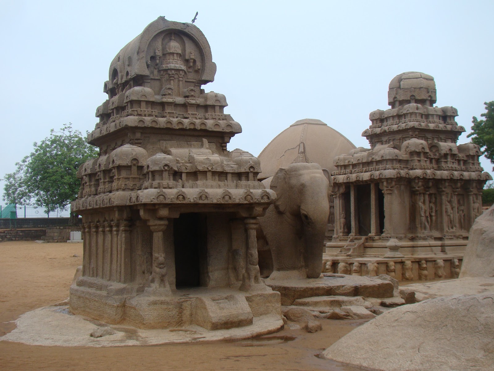 Ātmaprajñānanda Saraswati: Mahabalipuram